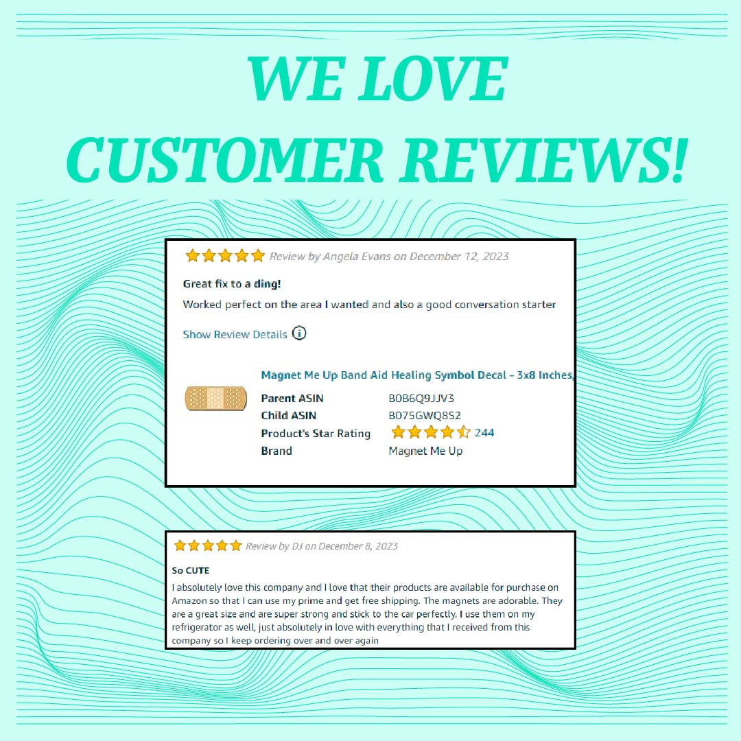 We Love Our Customer Reviews! – Magnetmeup